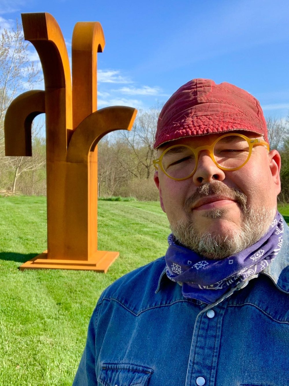 Joel R Washing | Contemporary Steel Sculpture | Ohio Sculptor