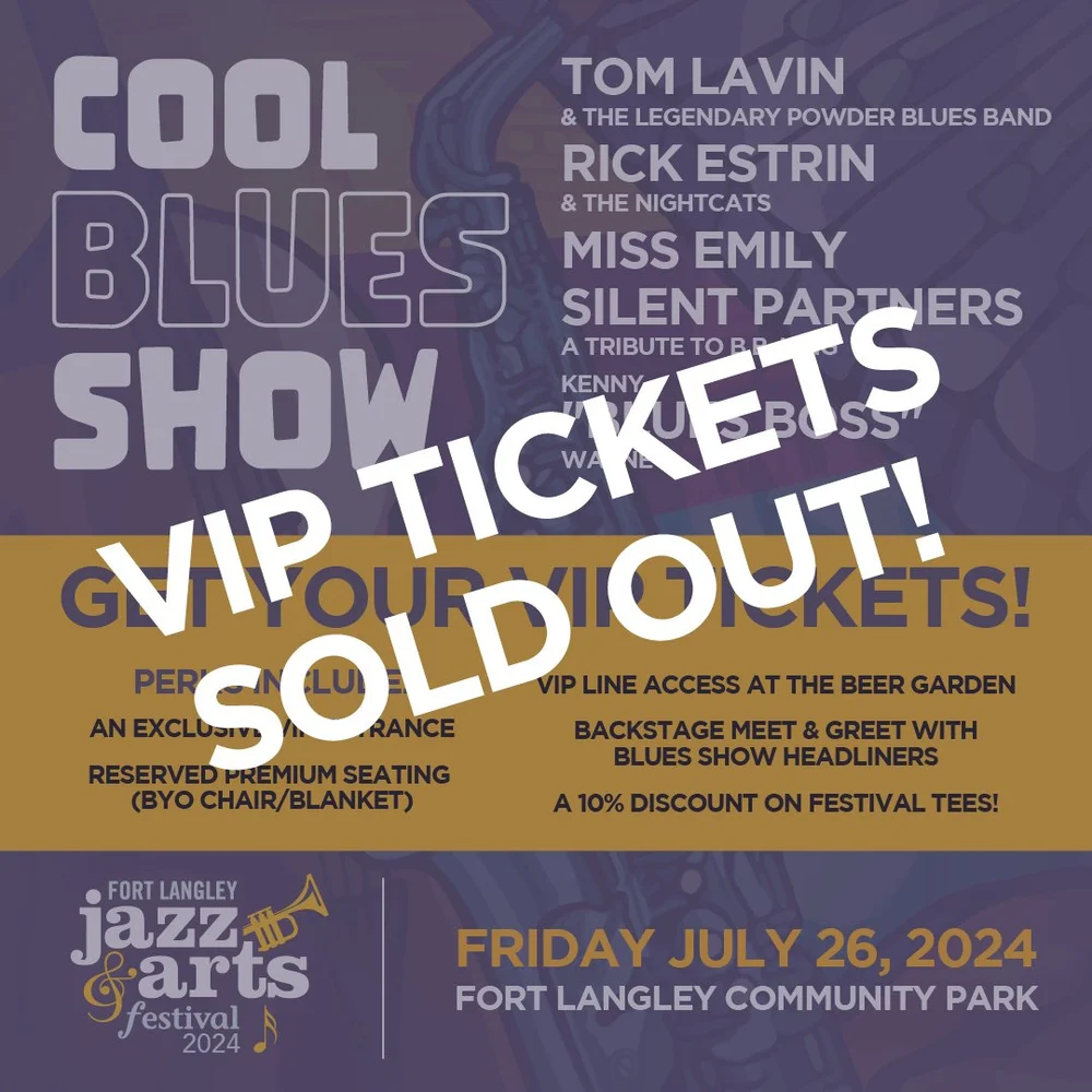 2024 Cool Blues Show — Fort Langley Jazz & Arts Festival