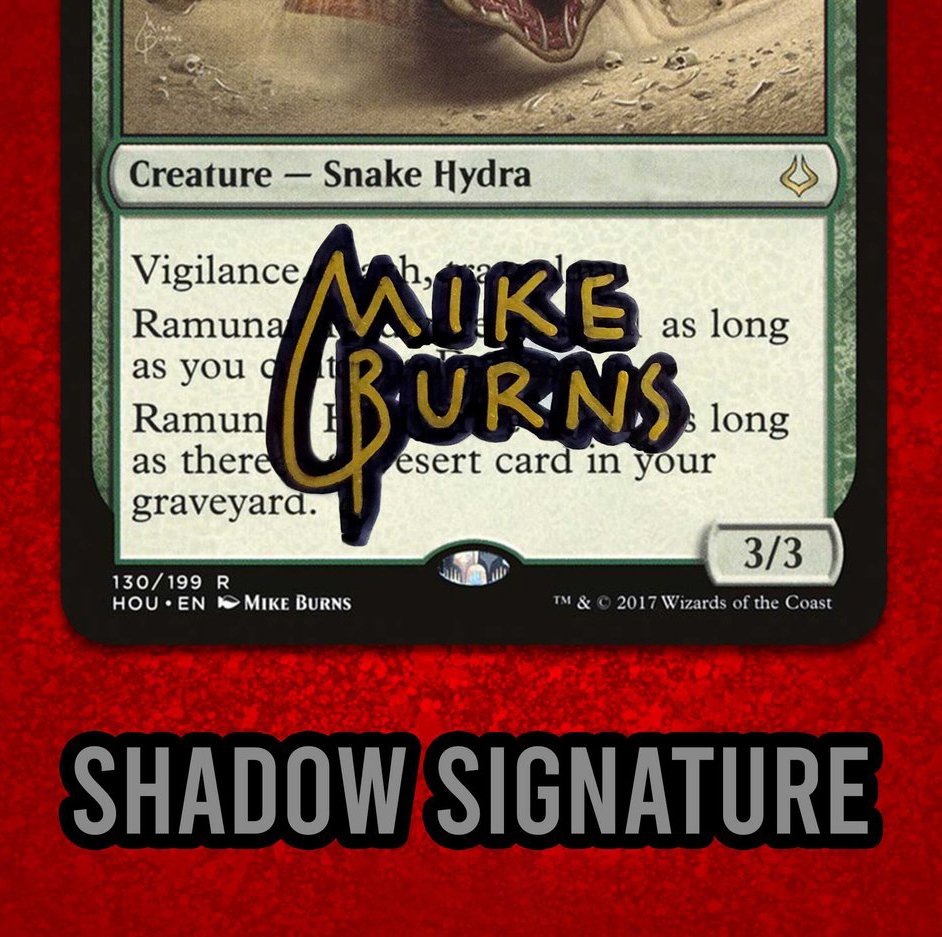 Shadow Signature Add-on — Mike Burns Art