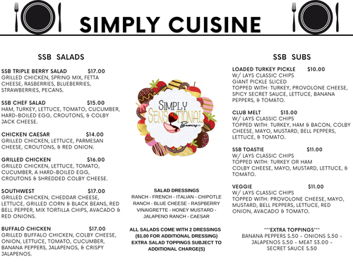 Simply Cuisine — SSB