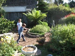 Ohlone Hoop and Pole Game — Outside School
