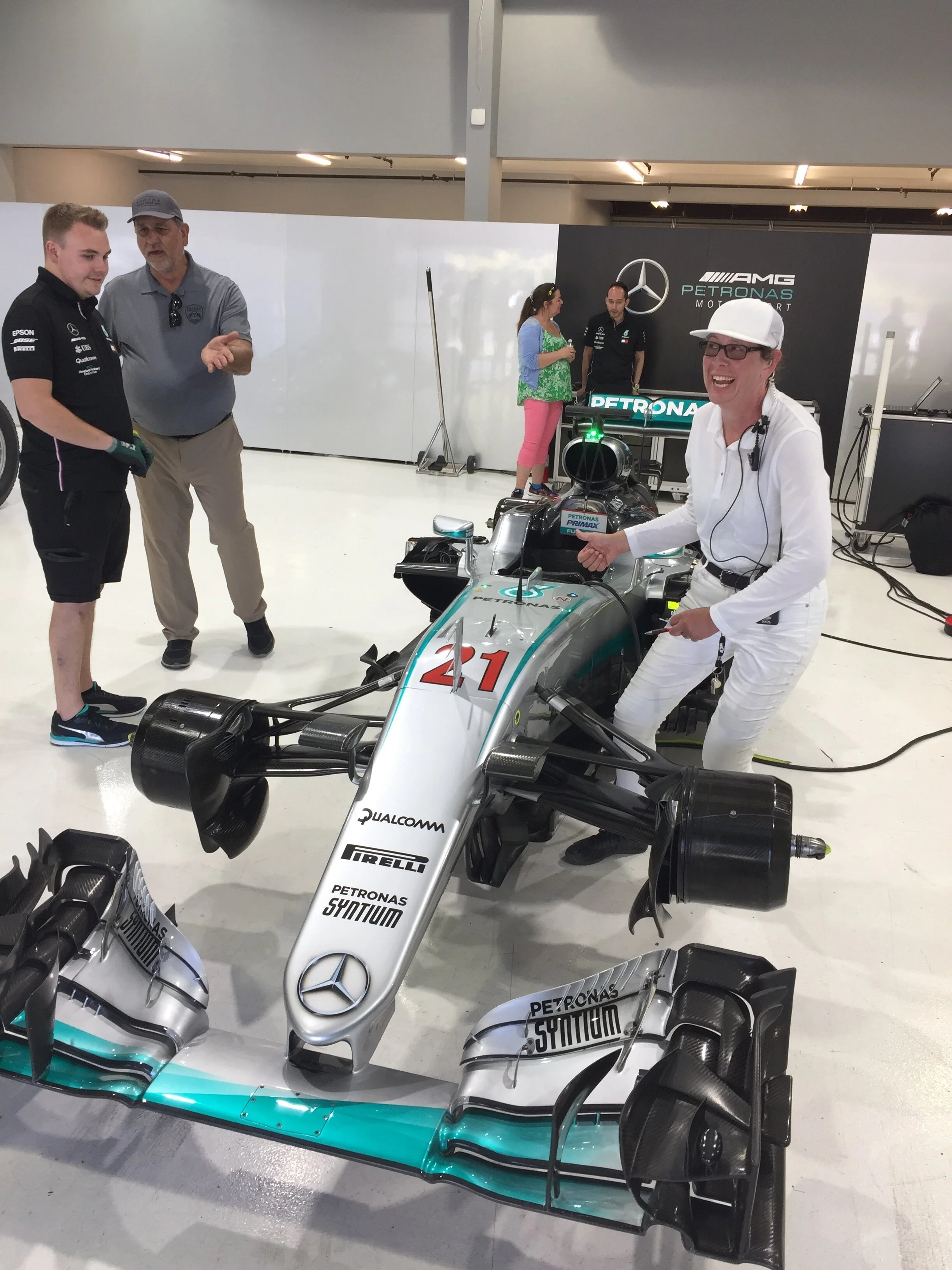 Black Cat Racing — Outside School