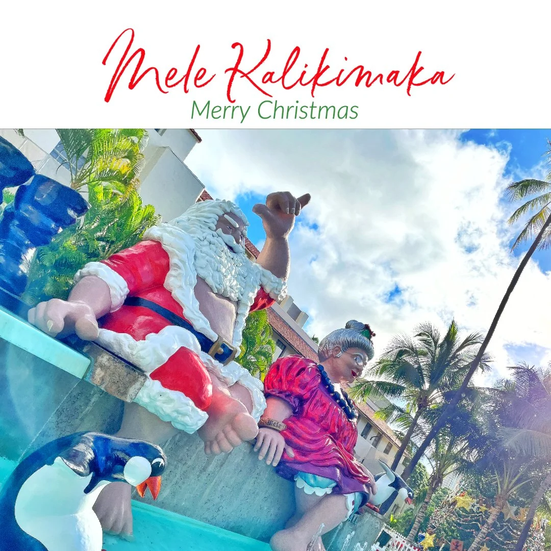 Mele Kalikimaka Santa