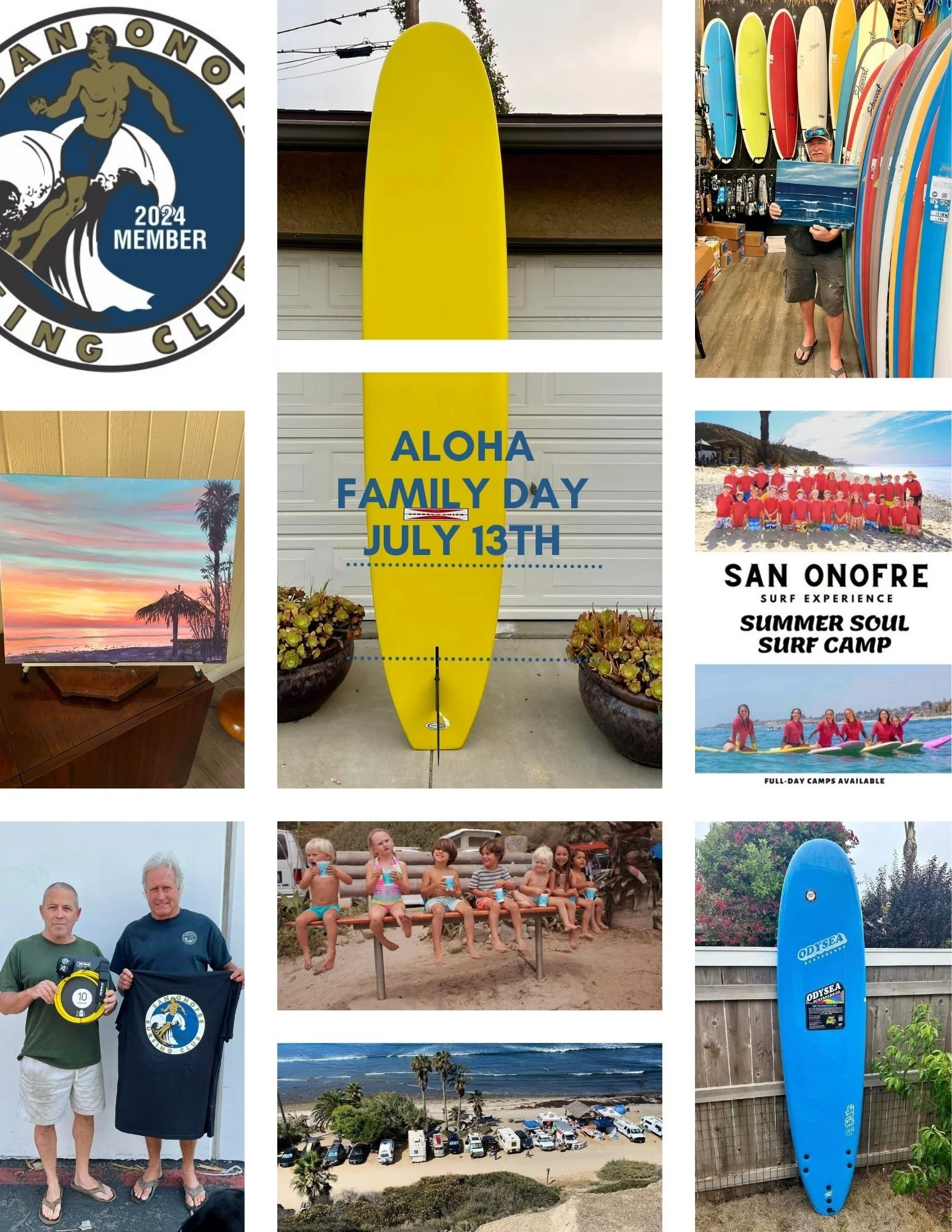 Aloha Family Day — San Onofre Surfing Club