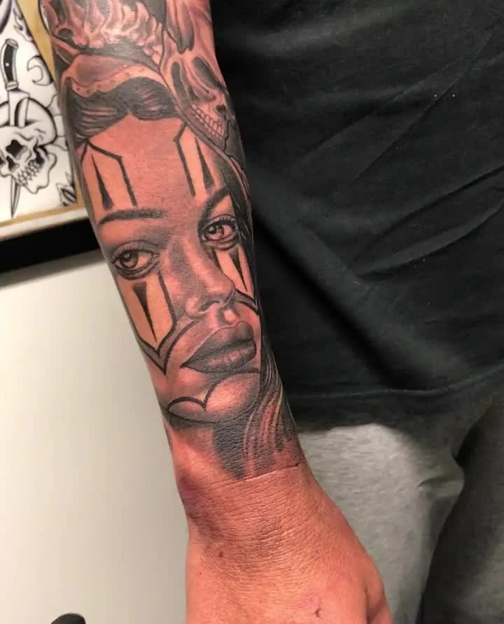 Lou Shaw Tattoos Tattoo by Lou Shaw of Four Aces Tattoo, Aldinga Beach ...