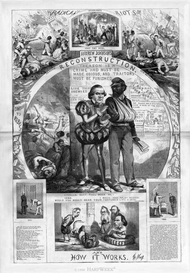 Andrew Johnson in Cartoons — Parks, Presidents and Parks