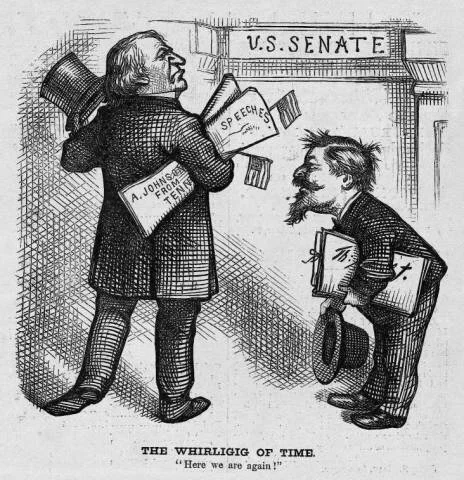 Andrew Johnson in Cartoons — Parks, Presidents and Parks