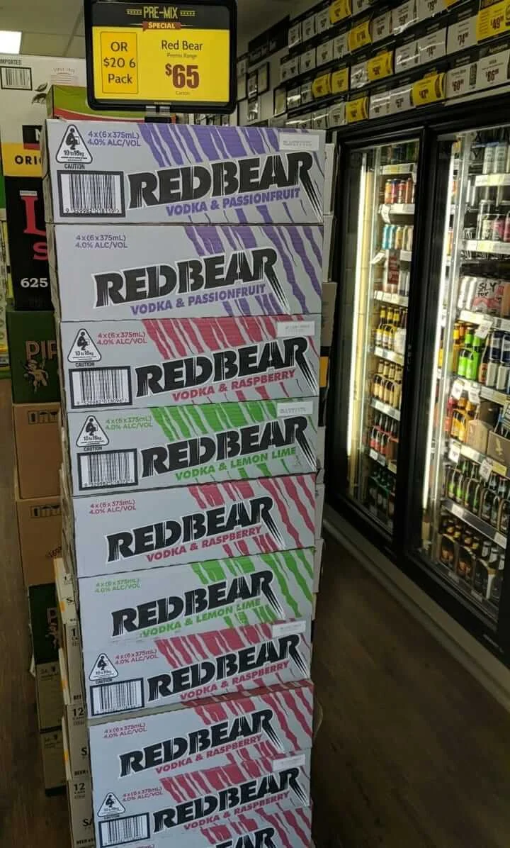 Red Bear is back! — Liquor Barons Hillarys