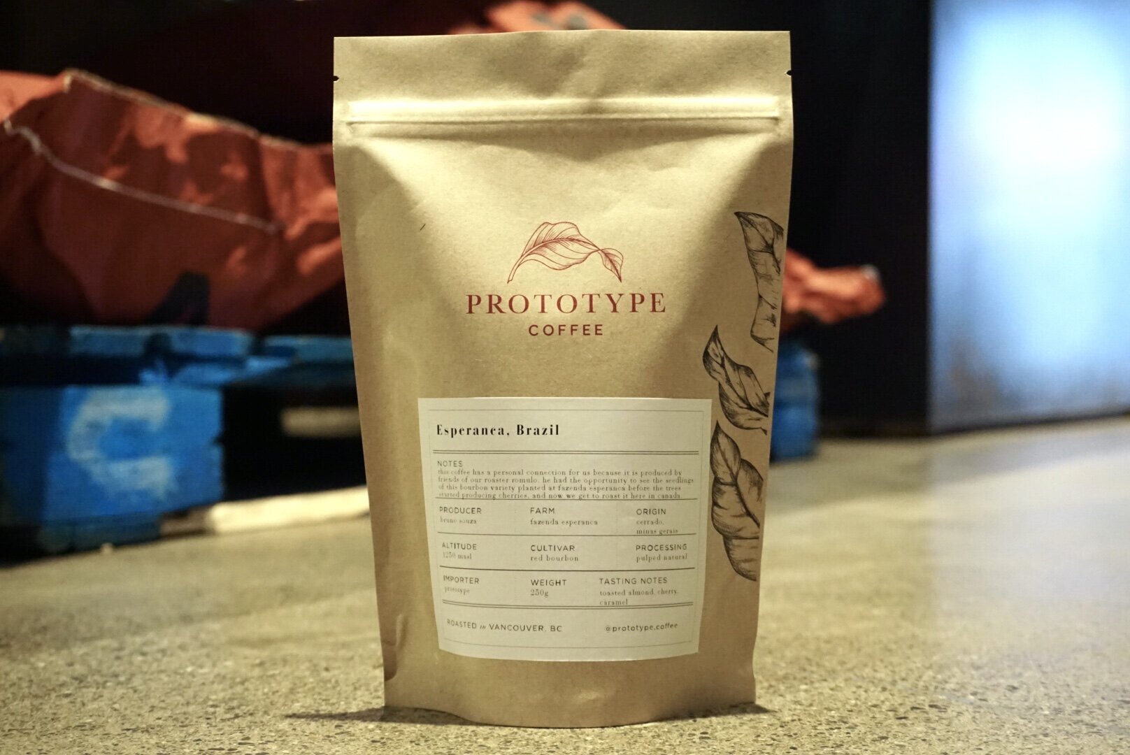 Roasted Coffee — Prototype
