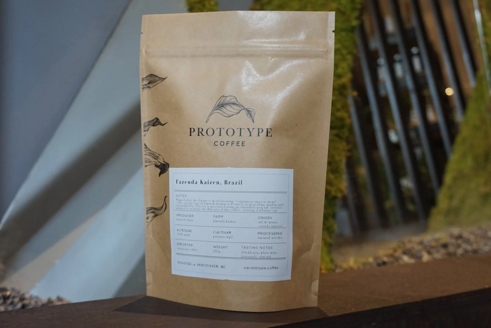 Roasted Coffee — Prototype