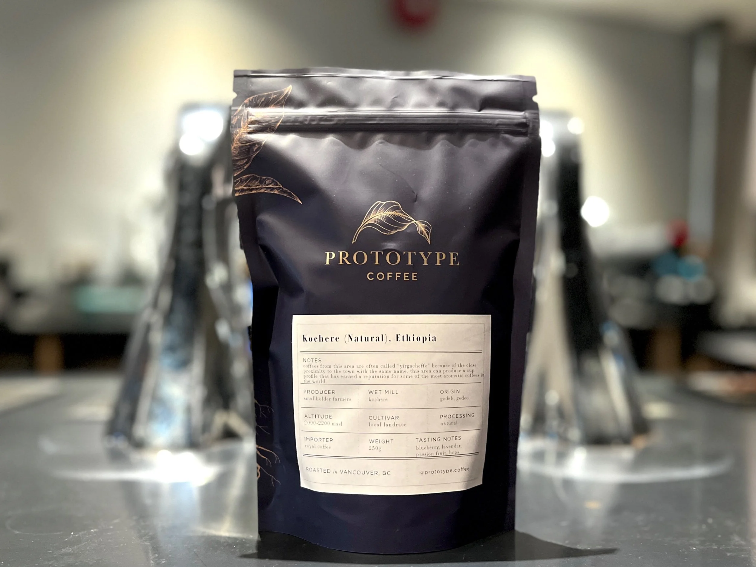 Roasted Coffee — Prototype