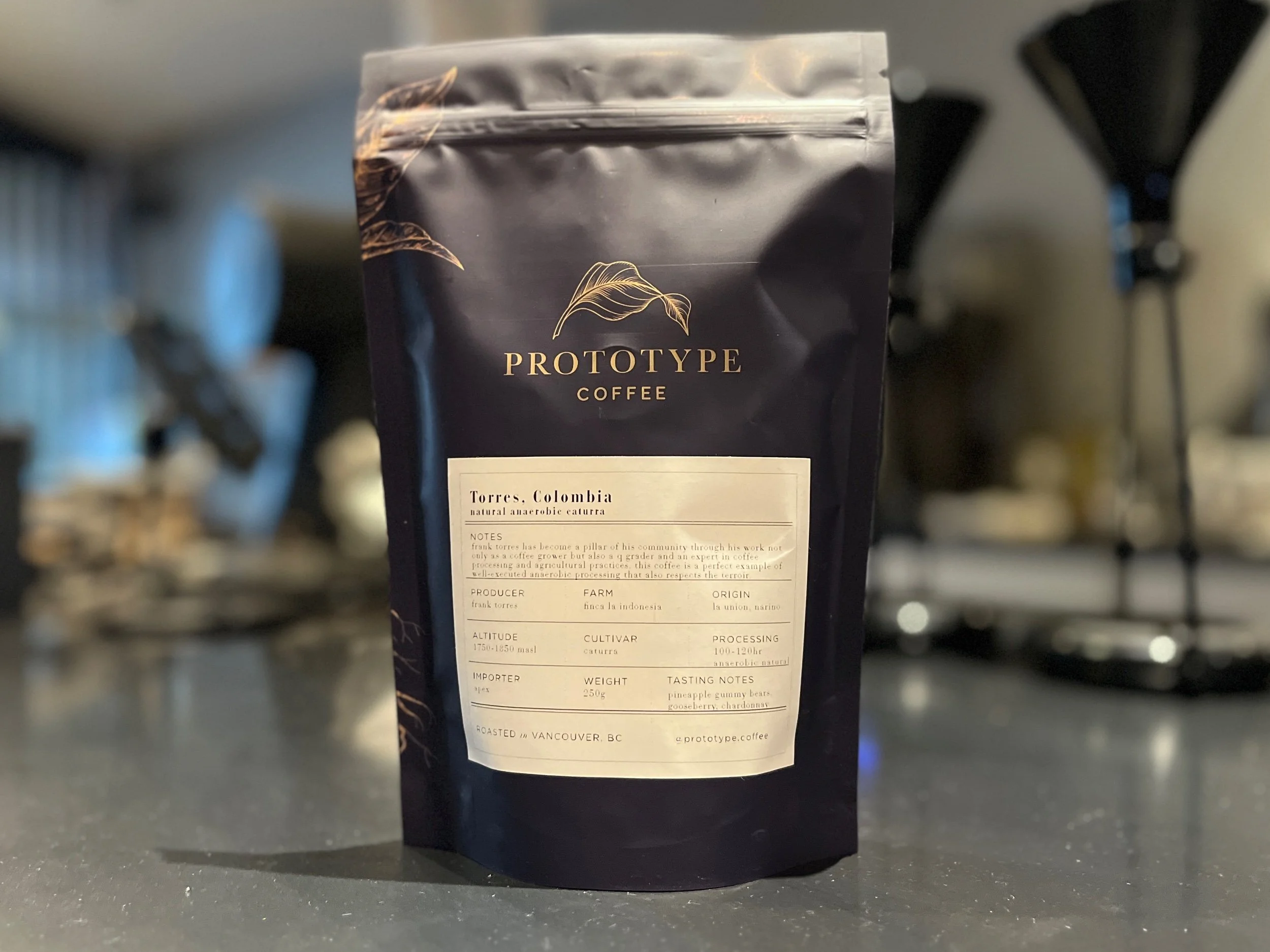 Roasted Coffee — Prototype