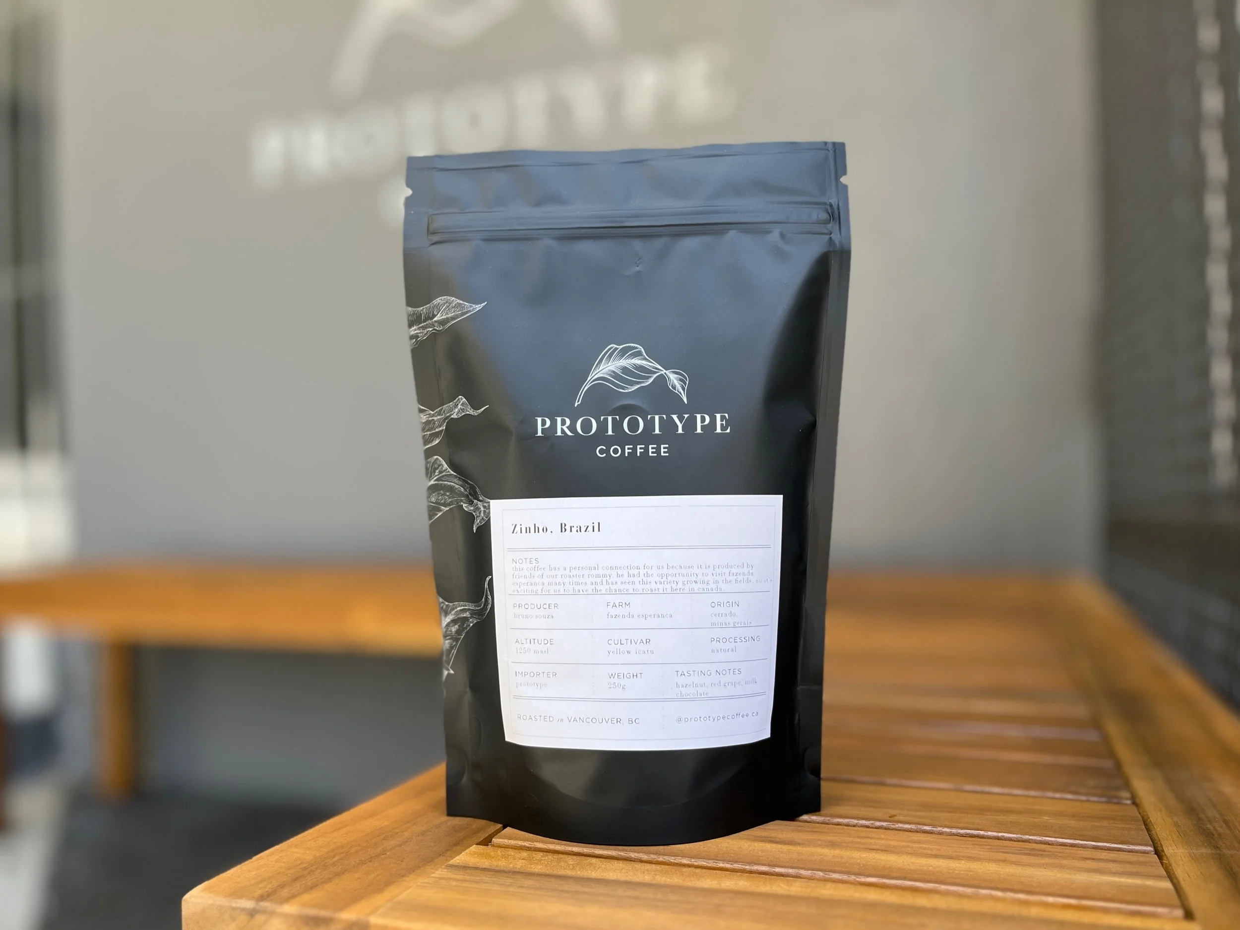 Roasted Coffee — Prototype