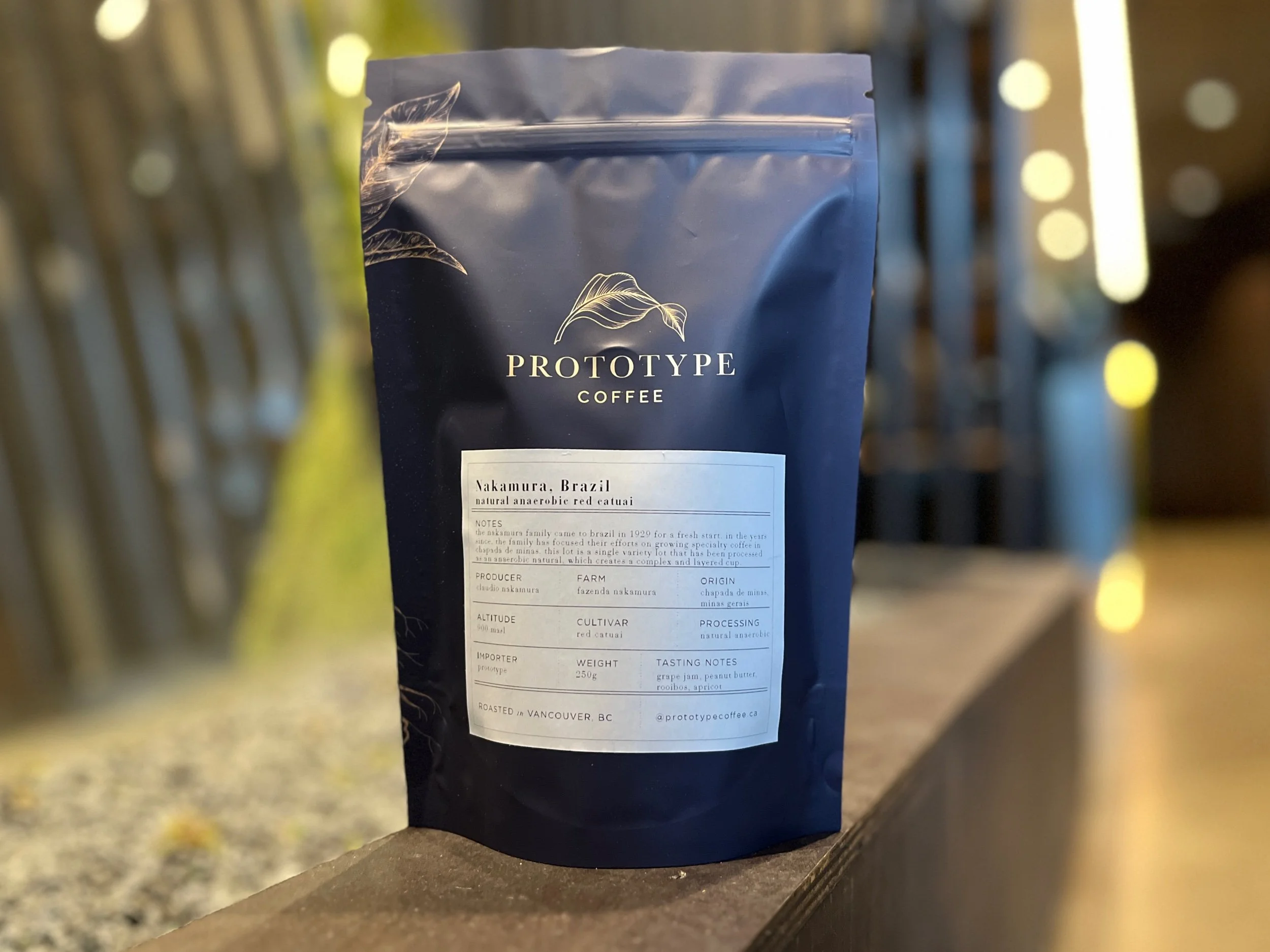 Roasted Coffee — Prototype