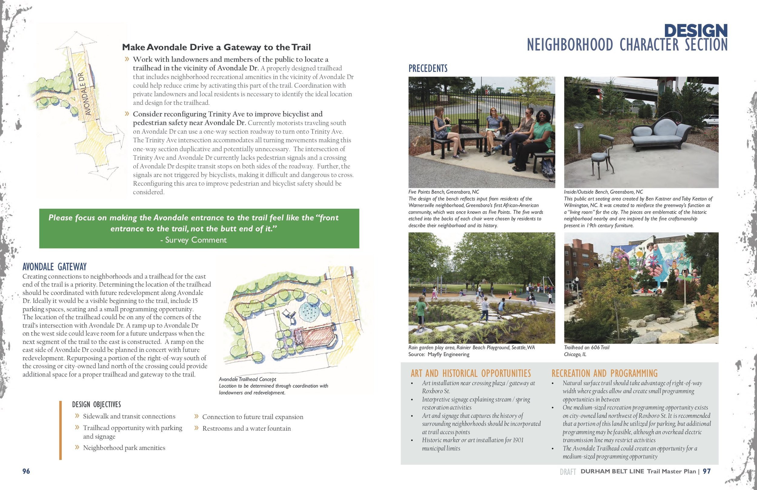 Master Plan Draft — Durham BeltLine for Everybody