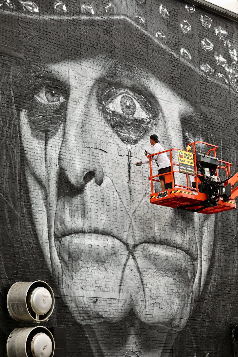 Jeks One Mural — Bright Walls