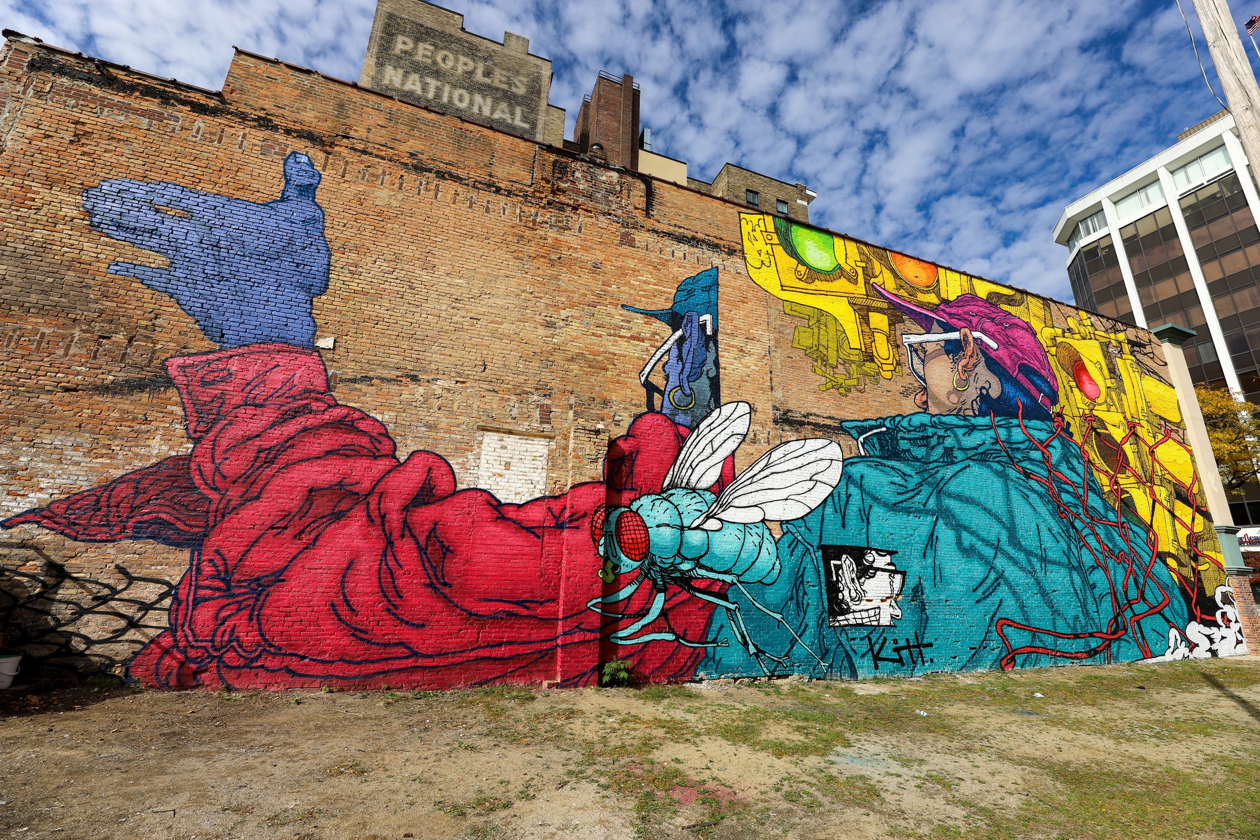 Kitt Bennett Mural — Bright Walls
