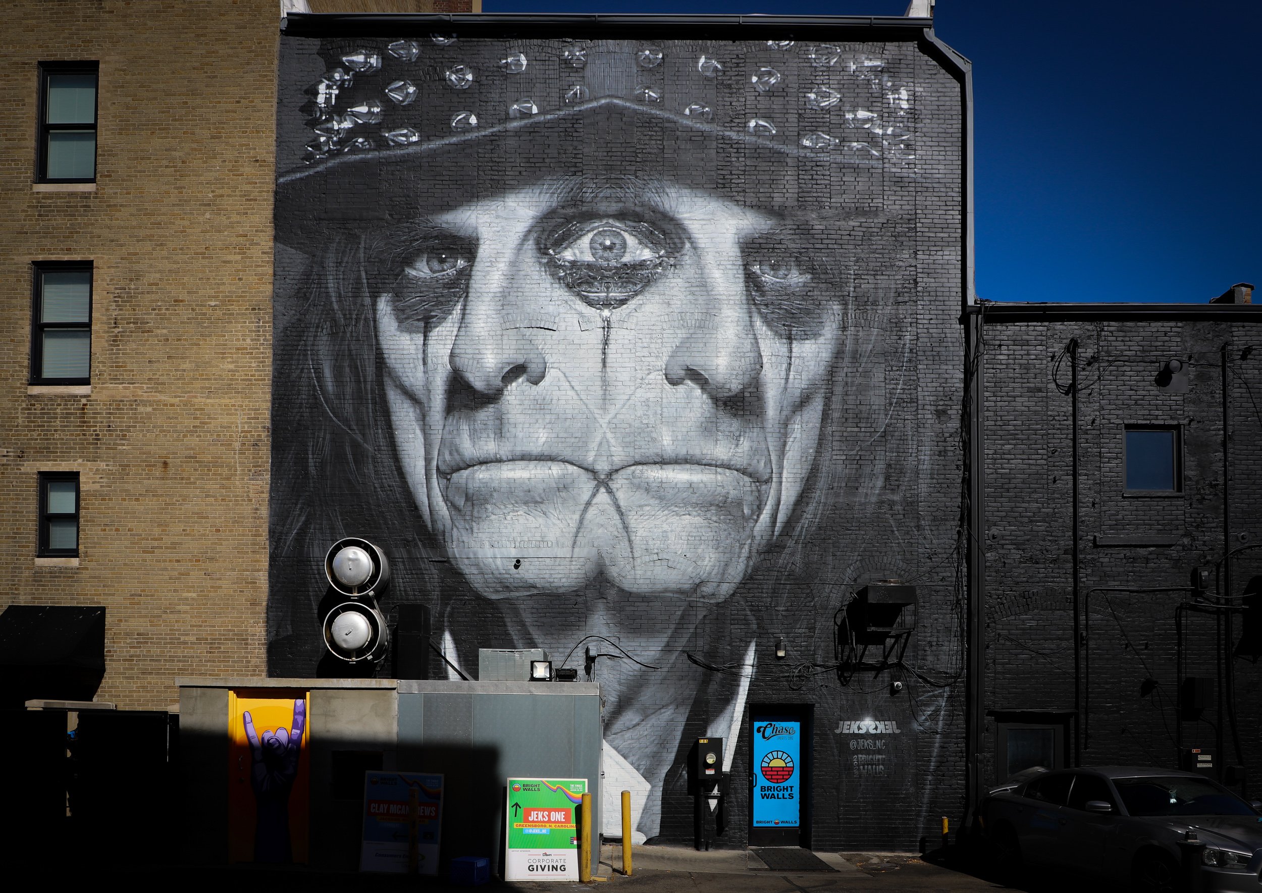 Jeks One Mural — Bright Walls