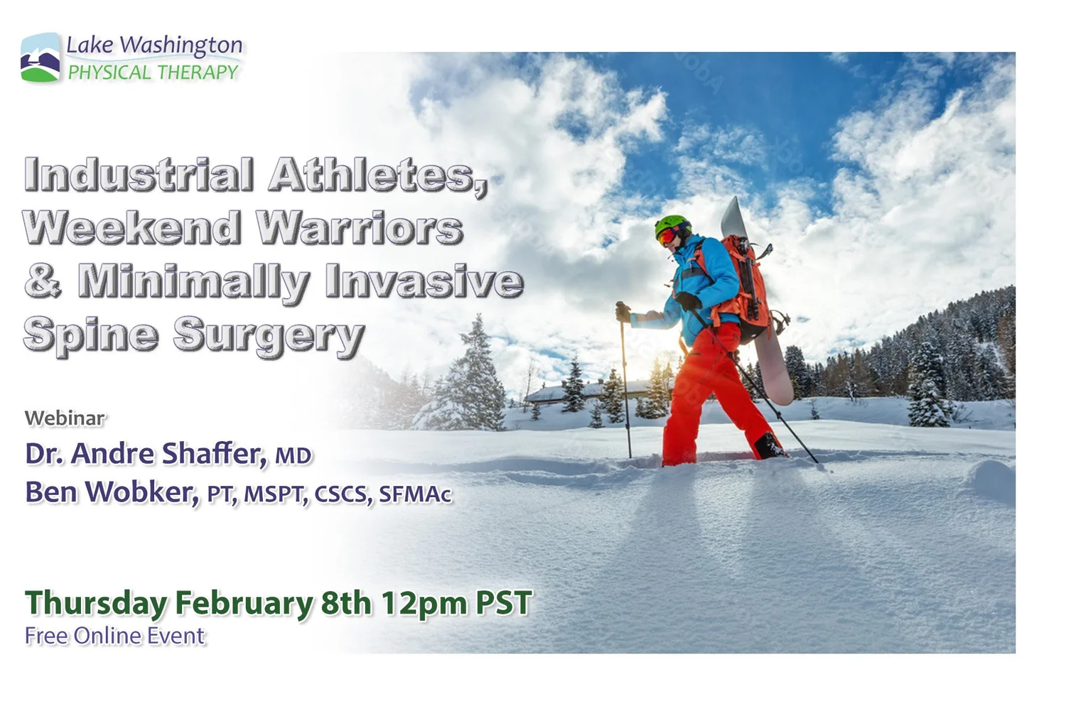 Lectures — Lake Washington Physical Therapy