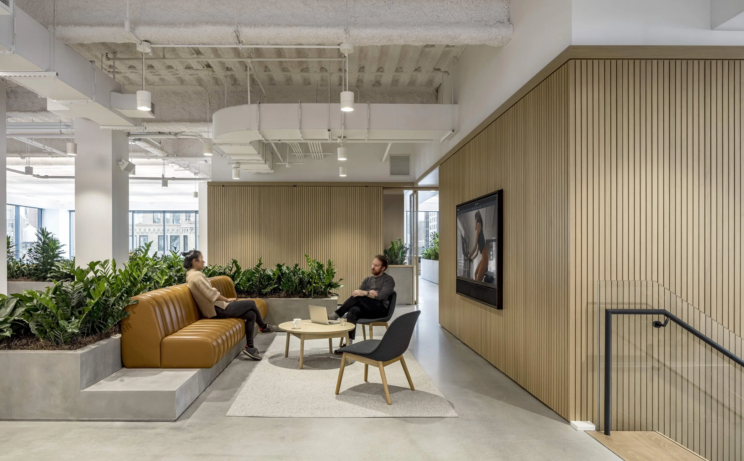 Peloton Headquarters — A+I is Architecture Plus Information