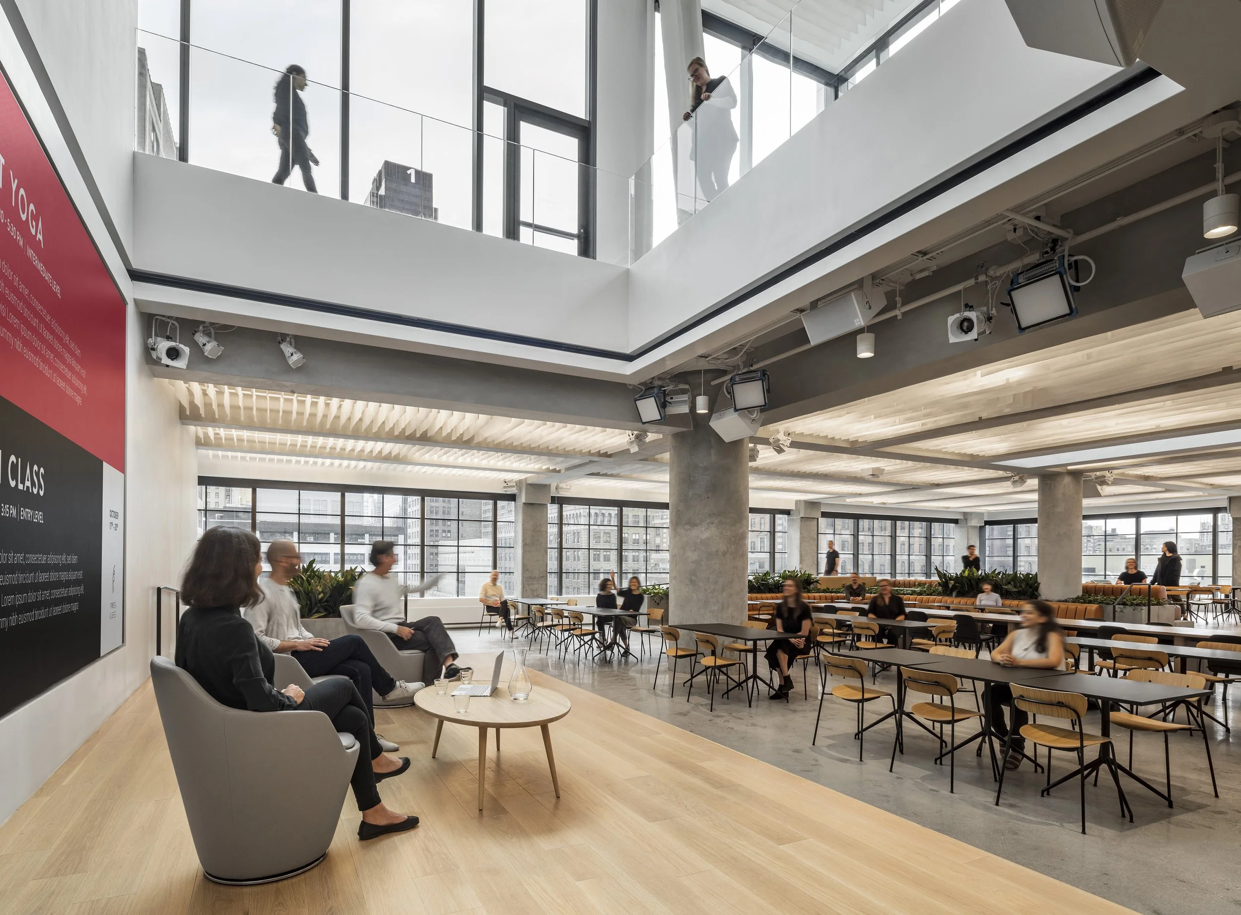 Peloton Headquarters — A+I is Architecture Plus Information