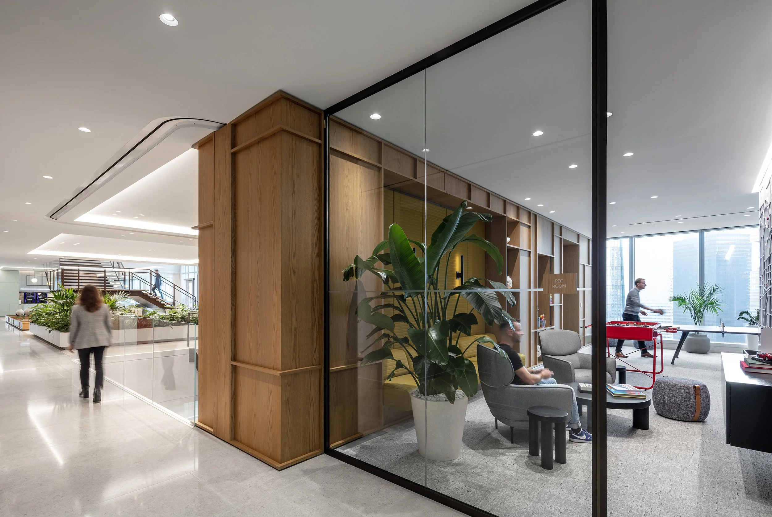 Hines Headquarters — A+I is Architecture Plus Information