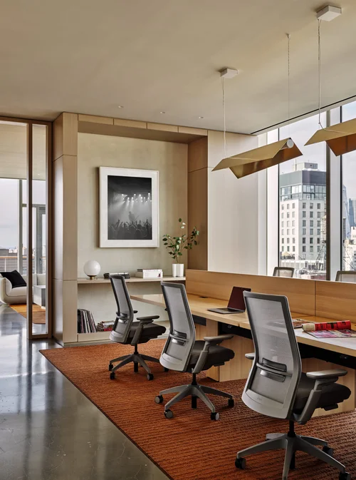 TIDAL NY Office — A+I is Architecture Plus Information