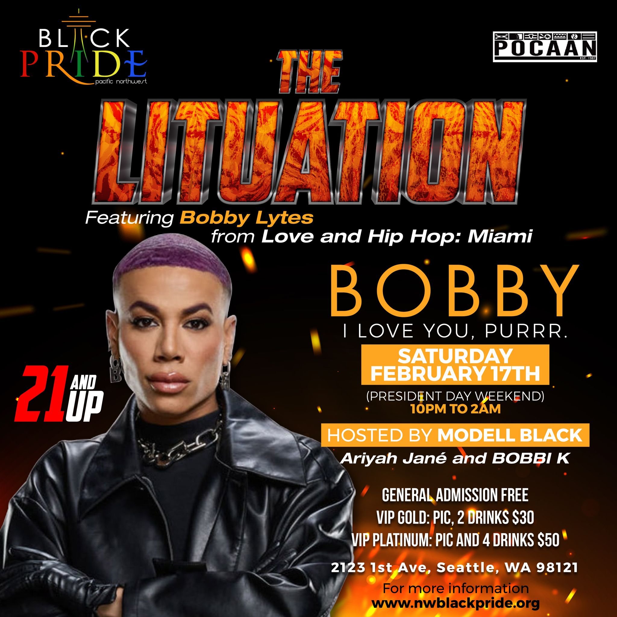 The Lituation featuring Bobby Lytes — Pacific Northwest Black Pride