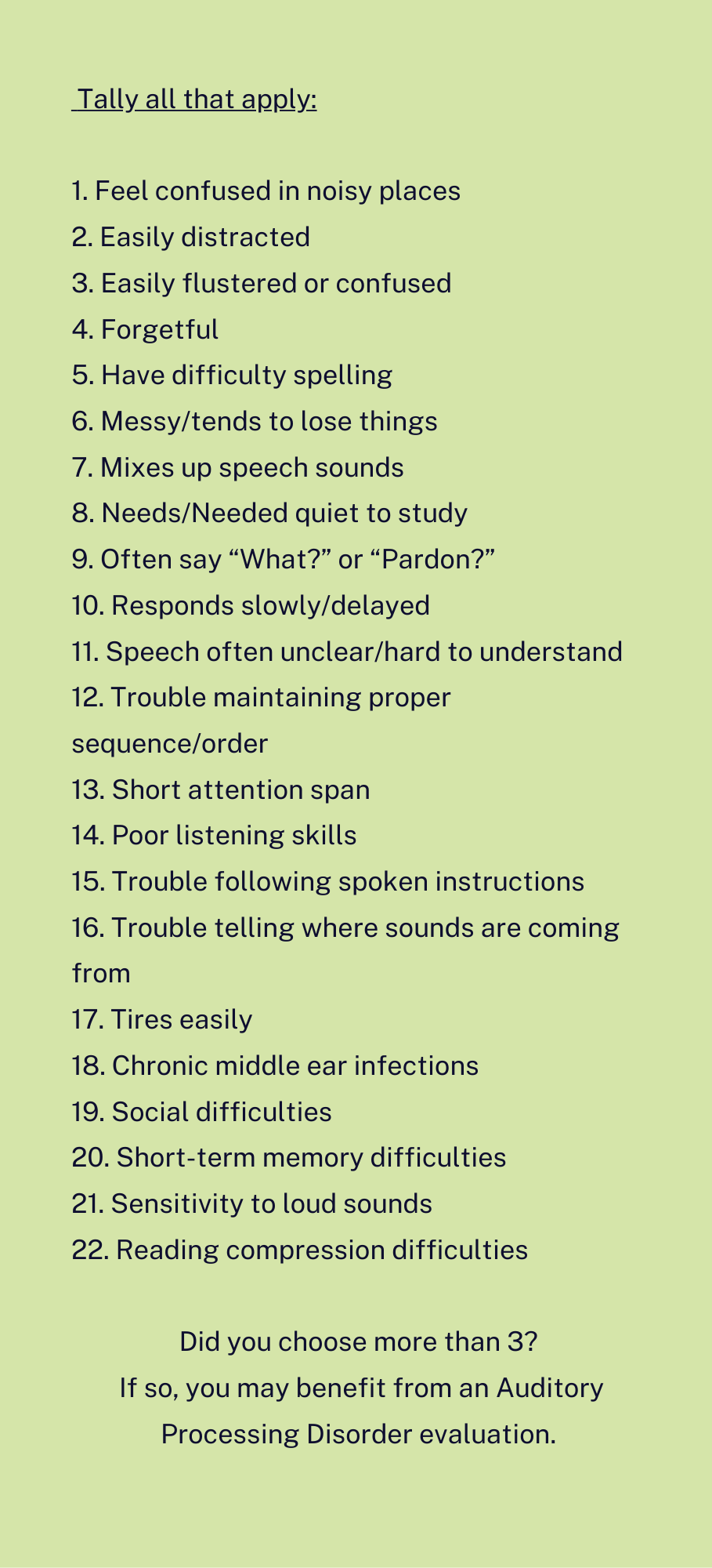 Auditory Processing Disorder Apd Enhance Listening Skills Book