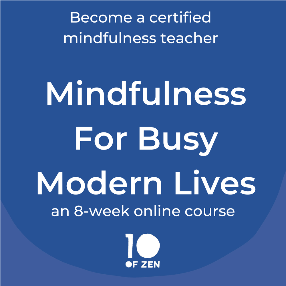 Mindfulness teacher training — Mind-body tools for calm seekers