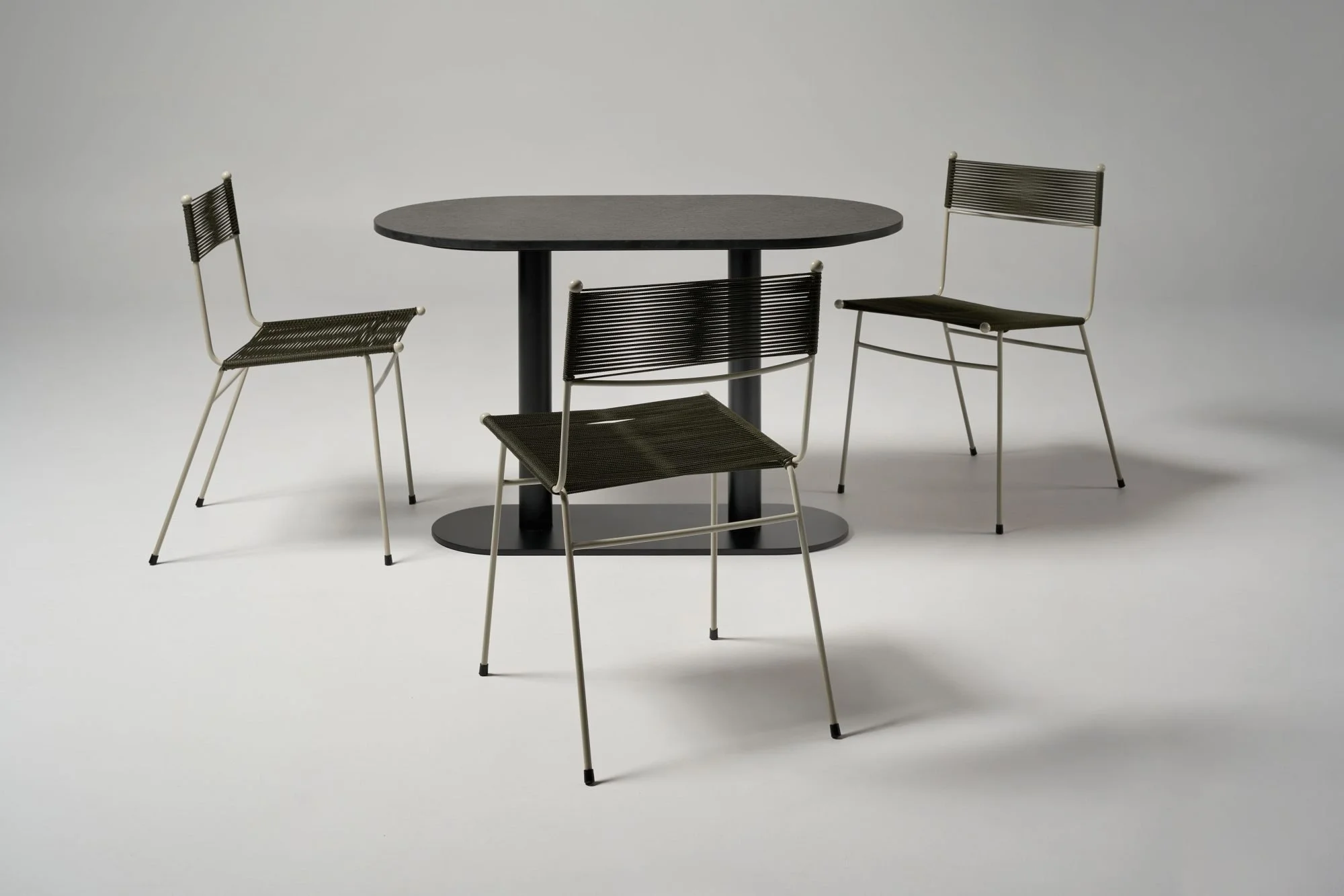 The Meademore Corded Chair by Clement Meademore and made by Grazia & Co ...