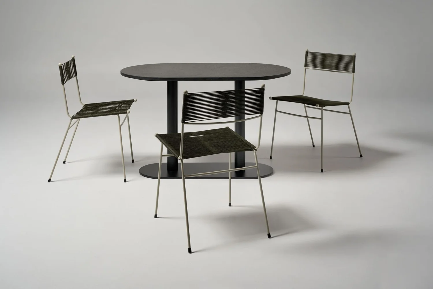 The Meademore Corded Chair by Clement Meademore and made by Grazia & Co ...