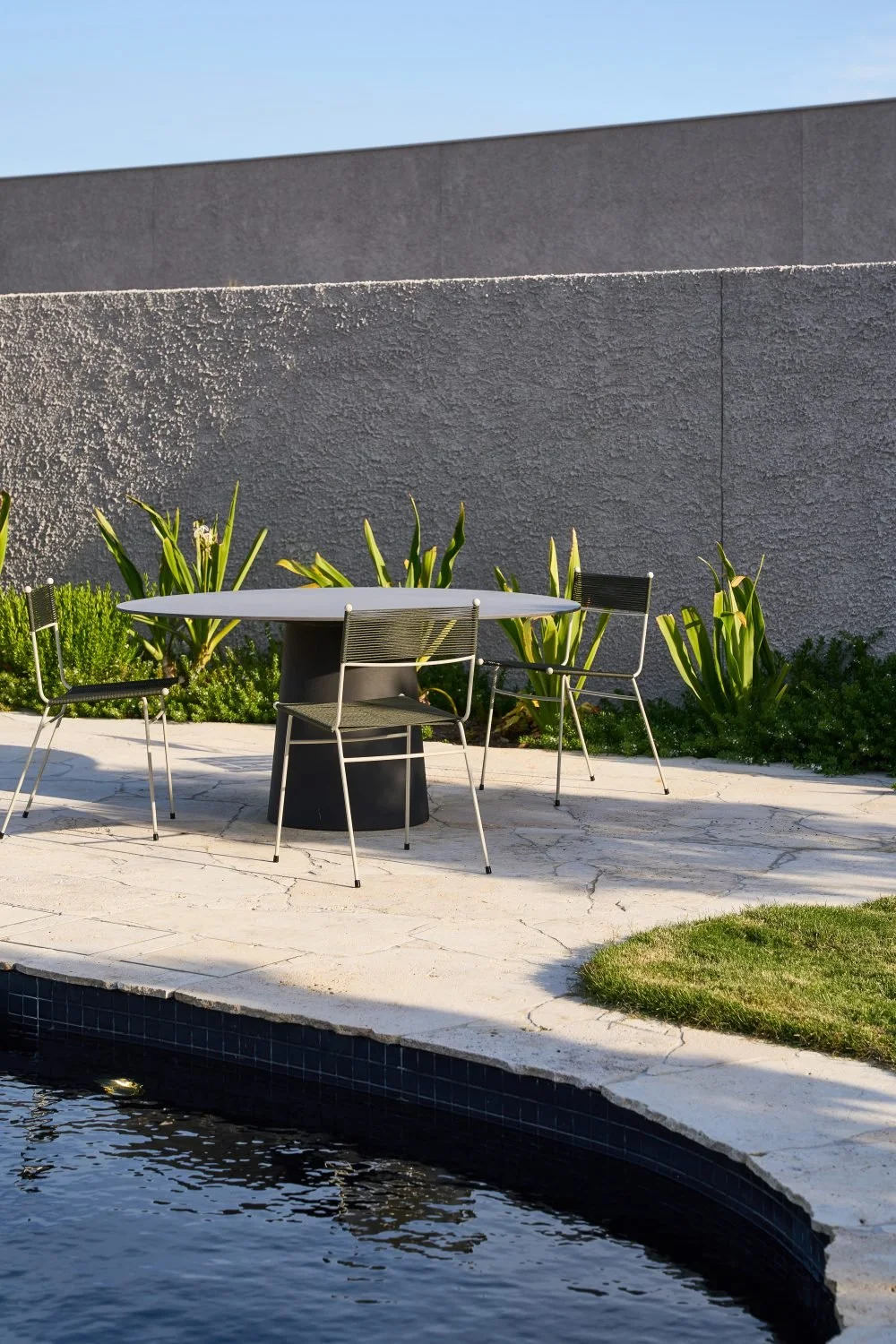 The Meademore Corded Chair by Clement Meademore and made by Grazia & Co ...