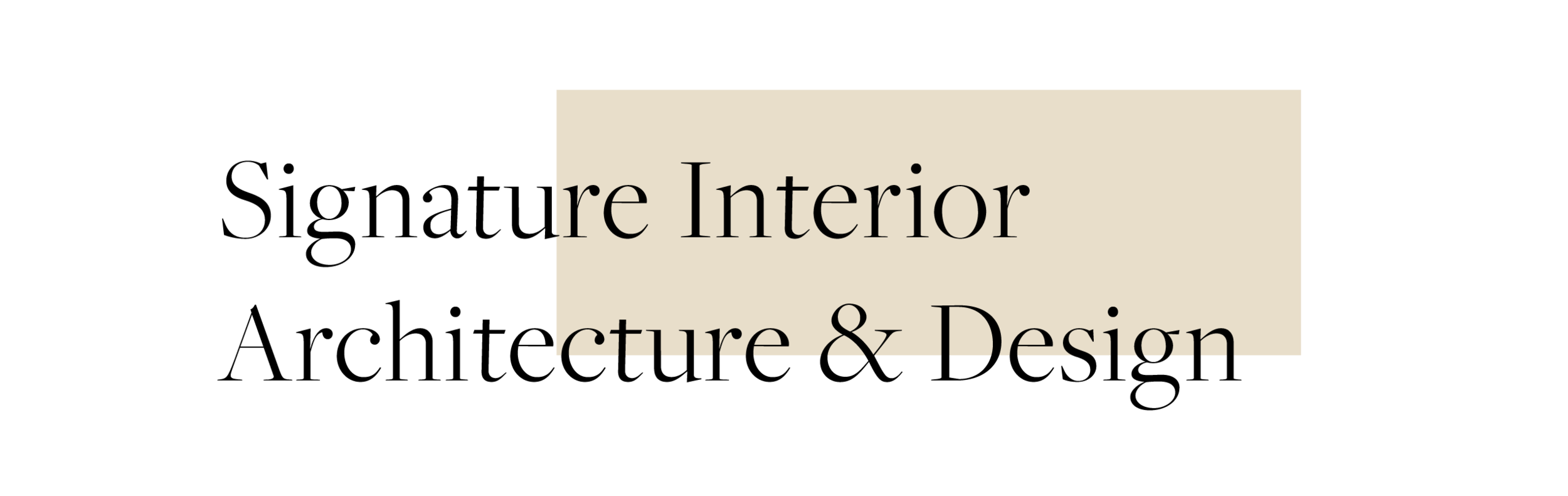 Signature Interior Architecture & Design | Knight Frank Interior ...