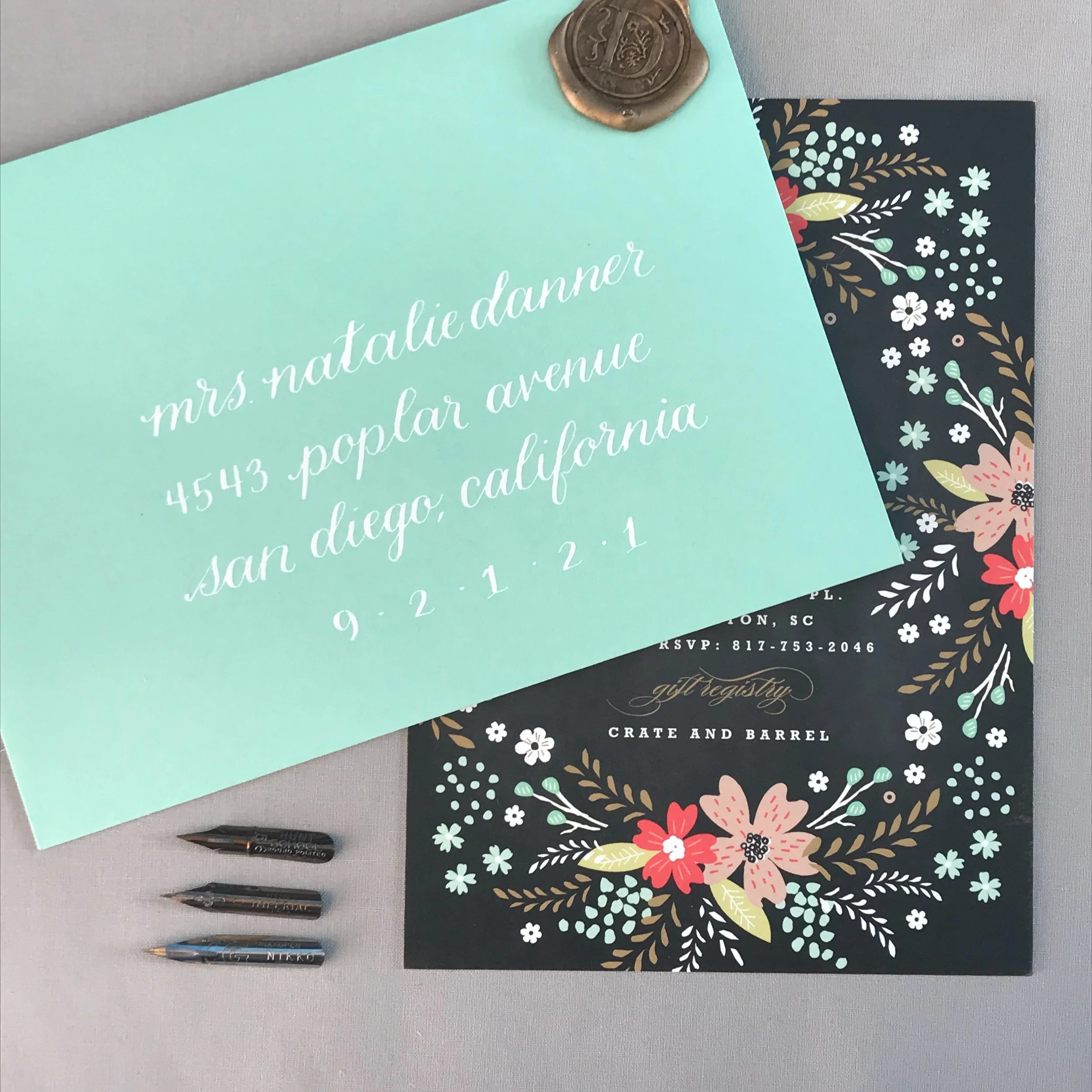 Karen Lane Calligraphy