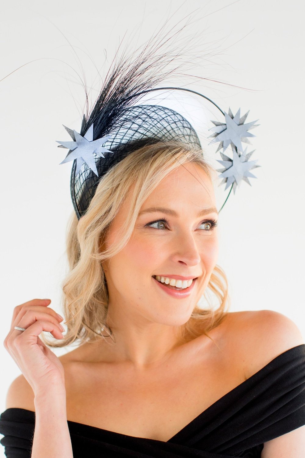 Hat Hire: Hestia | Stephanie Gallen Millinery