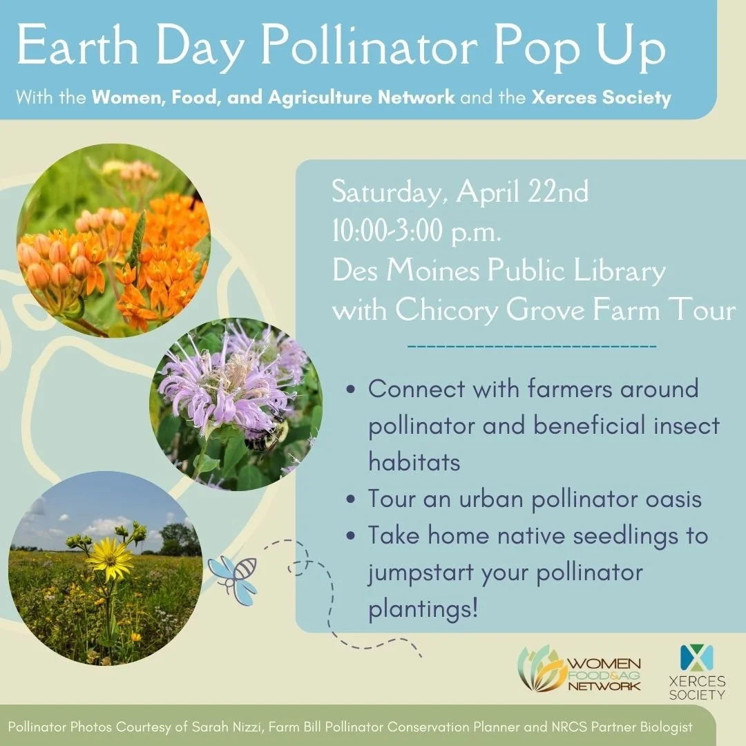 🌎Earth Day Pollinator Pop-up & Field Tour — Women, Food and Agriculture ...