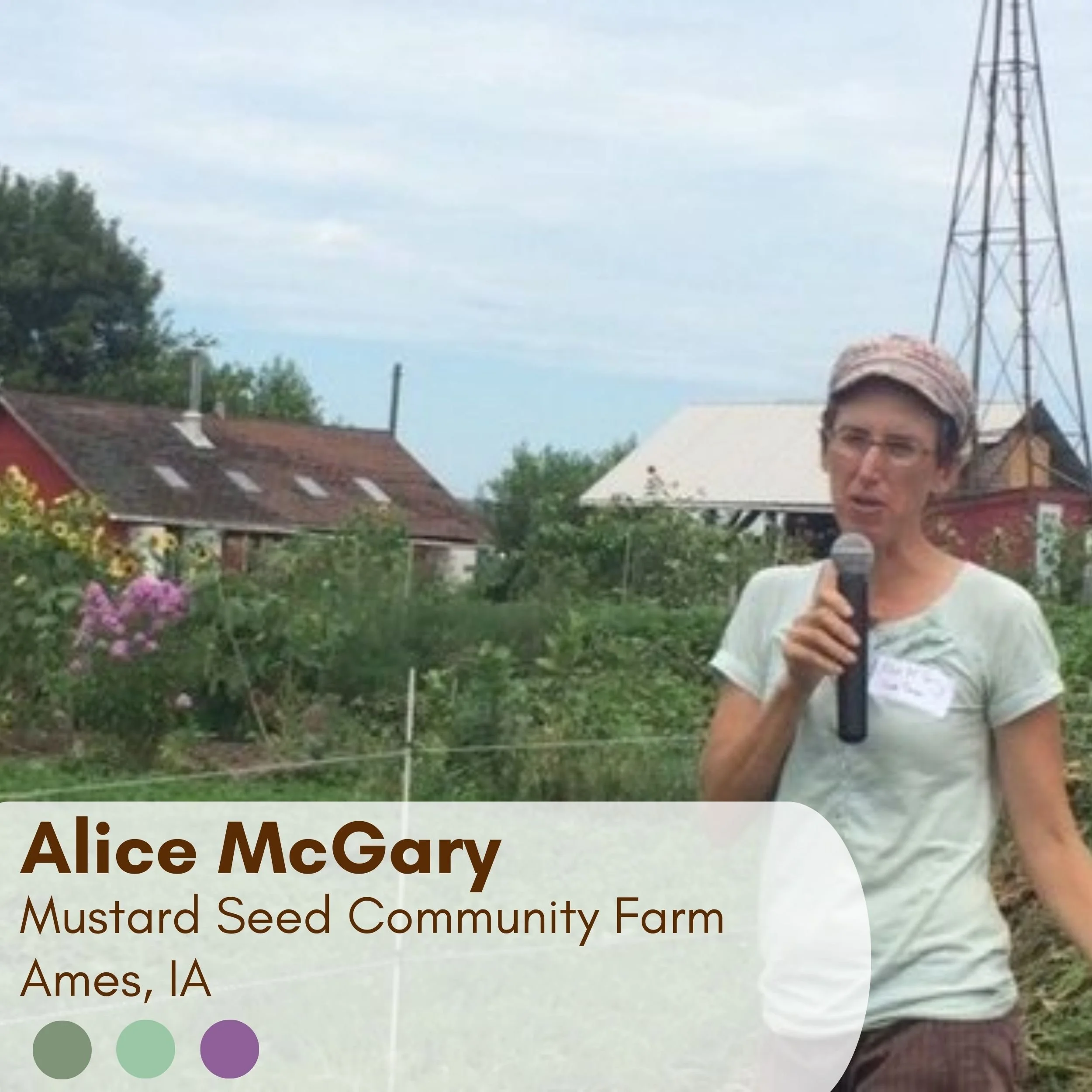 HOP Mentor Bio-Alice McGary — Women, Food and Agriculture Network