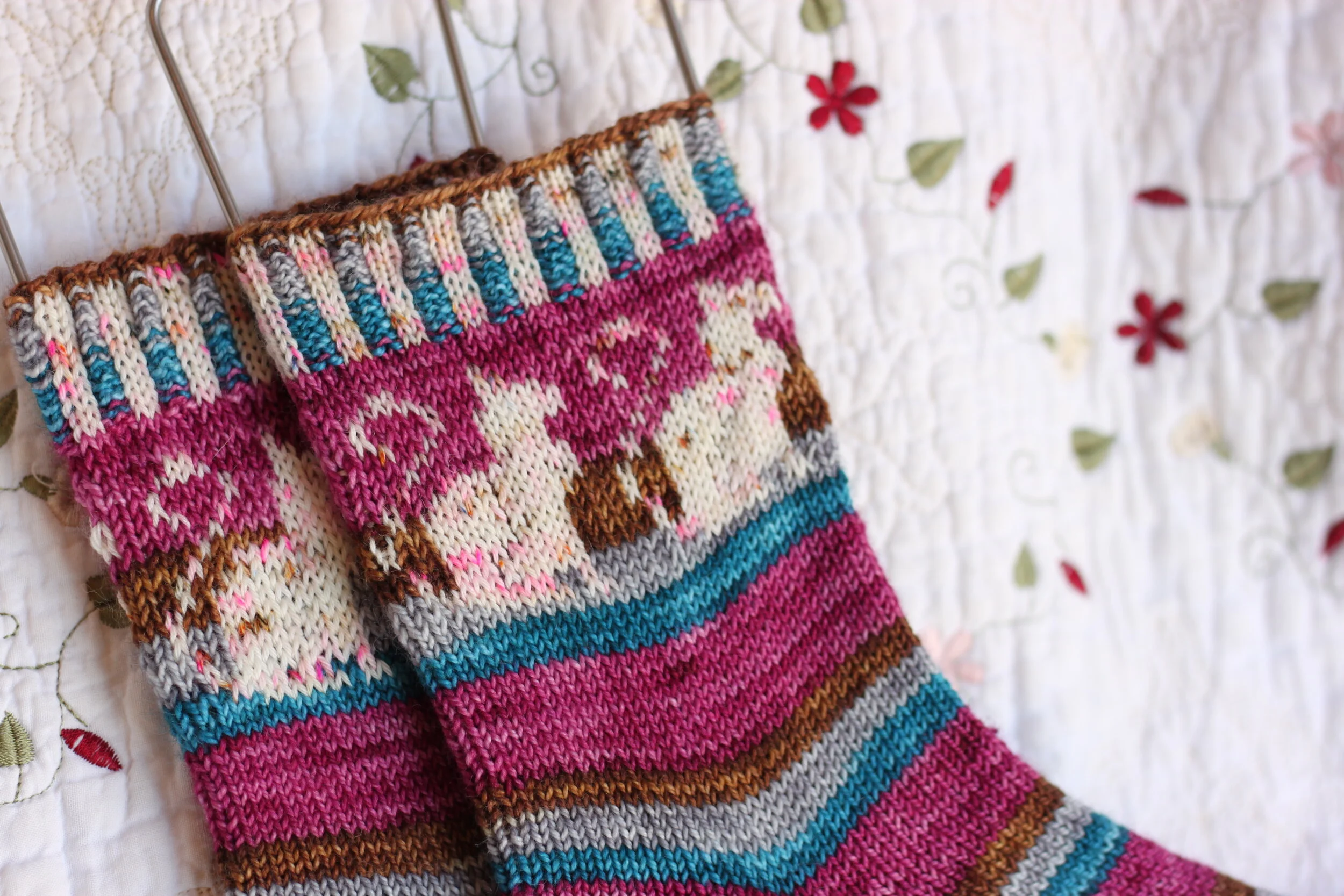 Hermione and Crookshanks sock pattern — Sandra C Designs