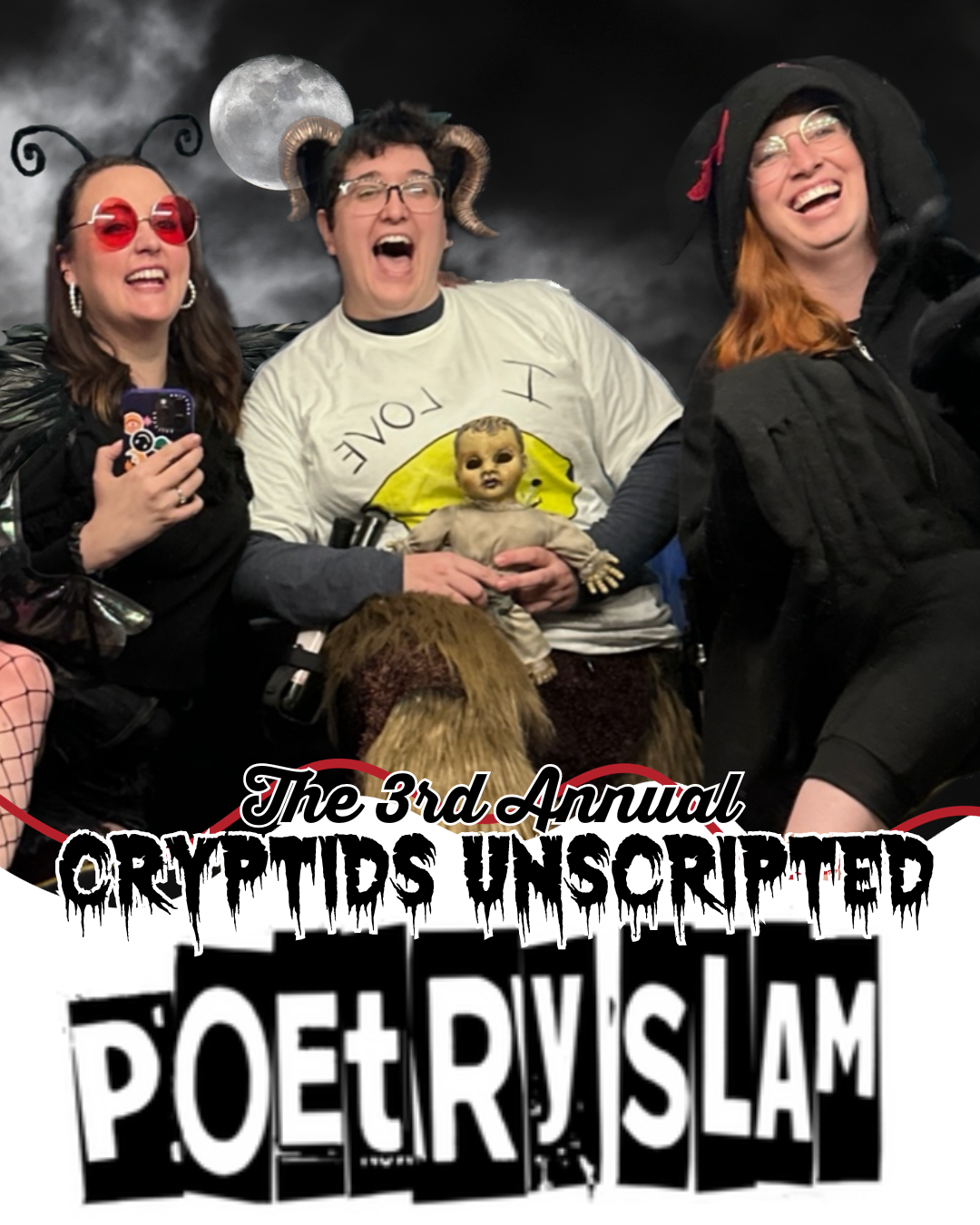 Special Episode: 3rd Annual Cryptids Unscripted Poetry Slam — And That ...