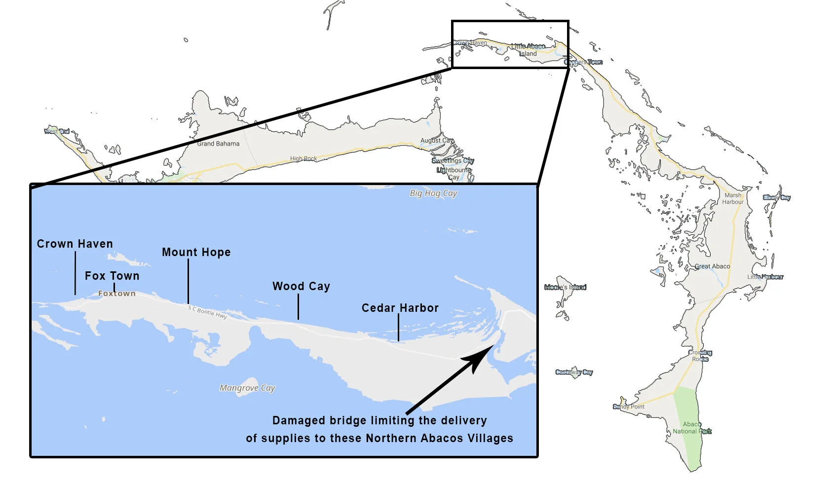 Northern Abacos Relief and Rebuild — The Church By The Sea