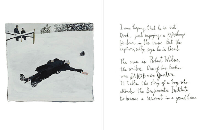 Robert Walser's Microscripts. — alina Ştefănescu