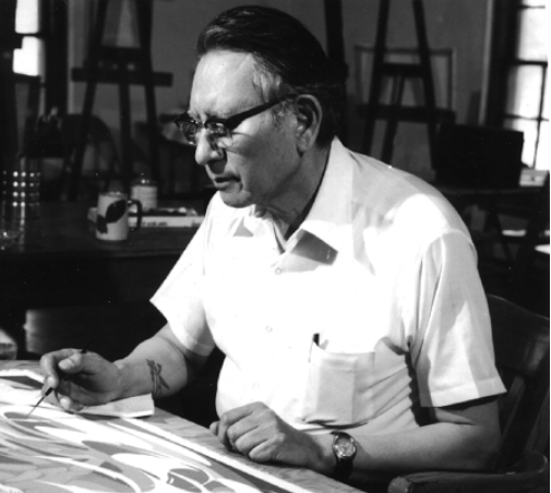 Oscar Howe Biography — UNIVERSITY OF SOUTH DAKOTA ART GALLERIES