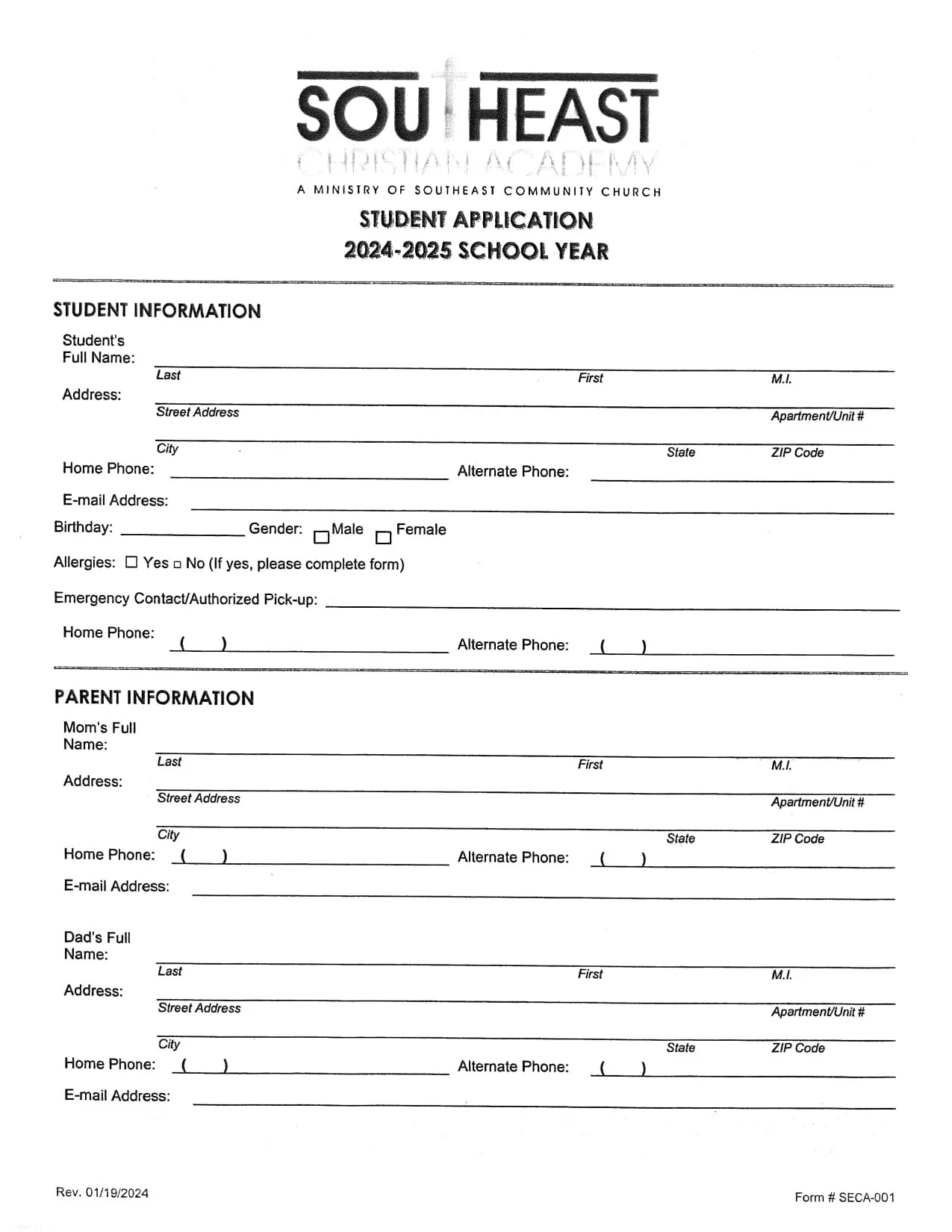 Southeast Christian Academy