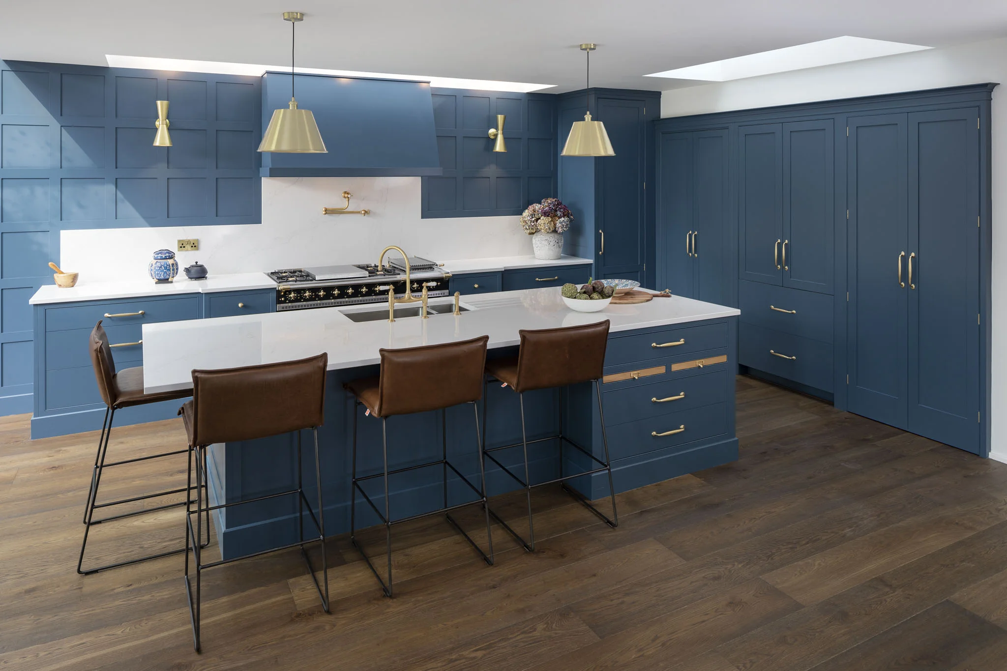 Jacobean Blue Kitchen by Rhatigan & Hick — Rhatigan and Hick