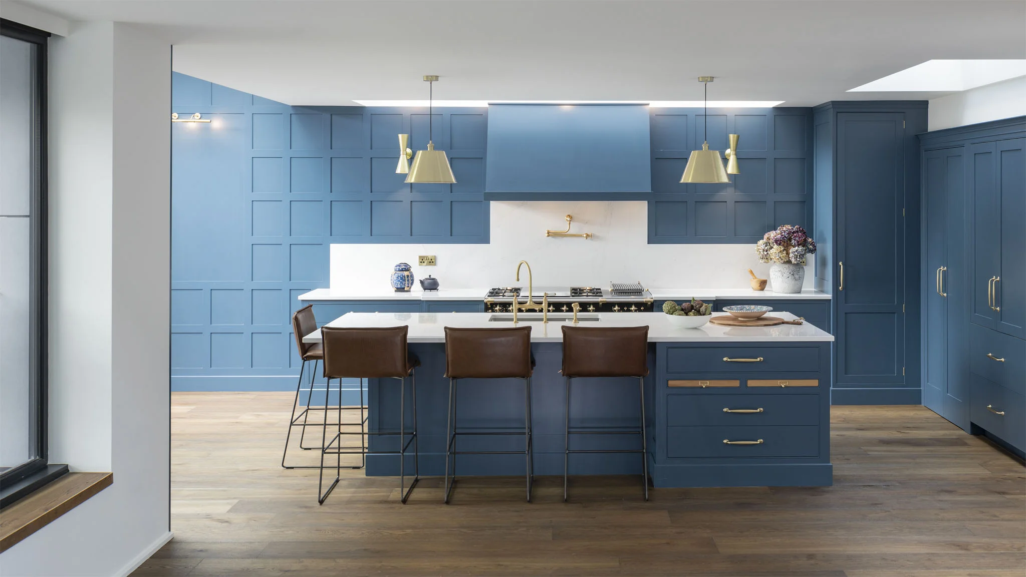 Jacobean Blue Kitchen by Rhatigan & Hick — Rhatigan and Hick
