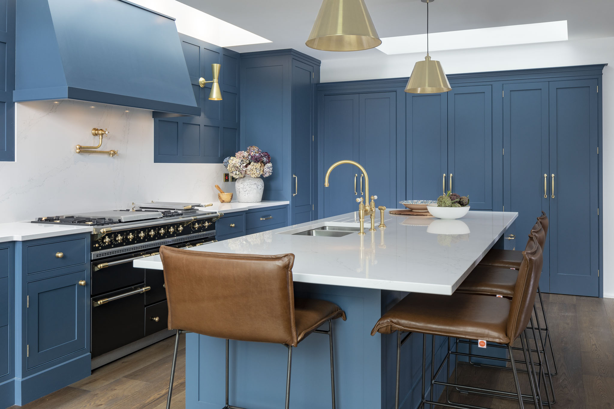 Jacobean Blue Kitchen by Rhatigan & Hick — Rhatigan and Hick