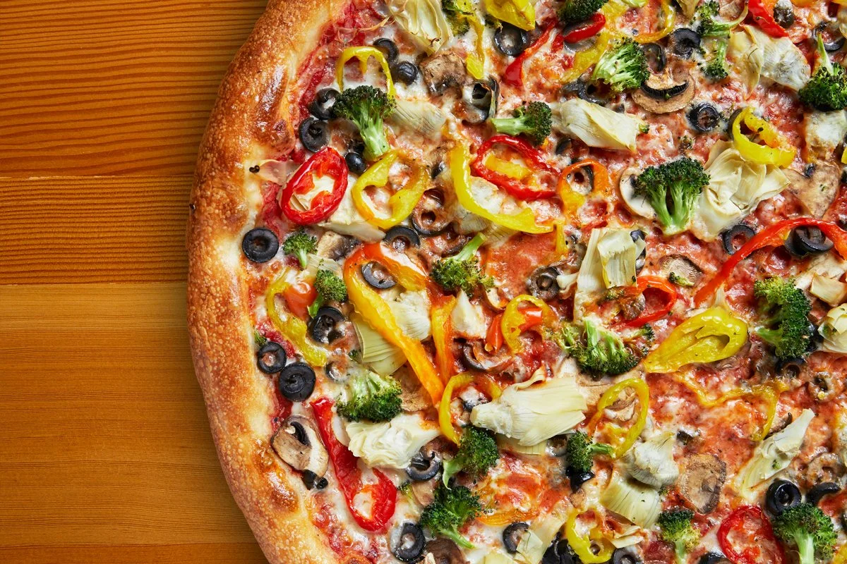 Vegan, Vegetarian, Meat Pizza, Gluten Free. Delivery and Catering ...