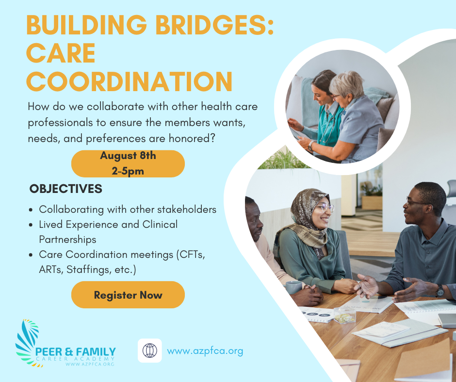 PFCA Calendar — Peer and Family Career Academy