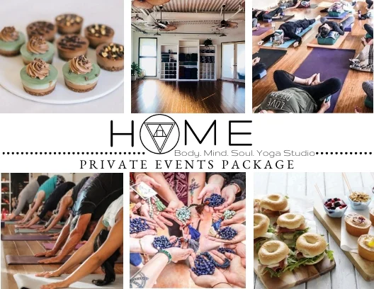 Private Classes & Parties — Home Yoga Studio